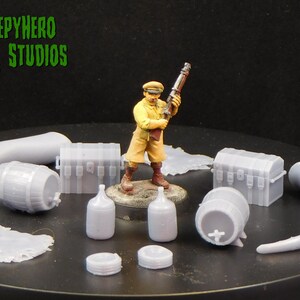 28mm Scale 3D Resin Printed Pulp Era Safari Goods Set - Etsy