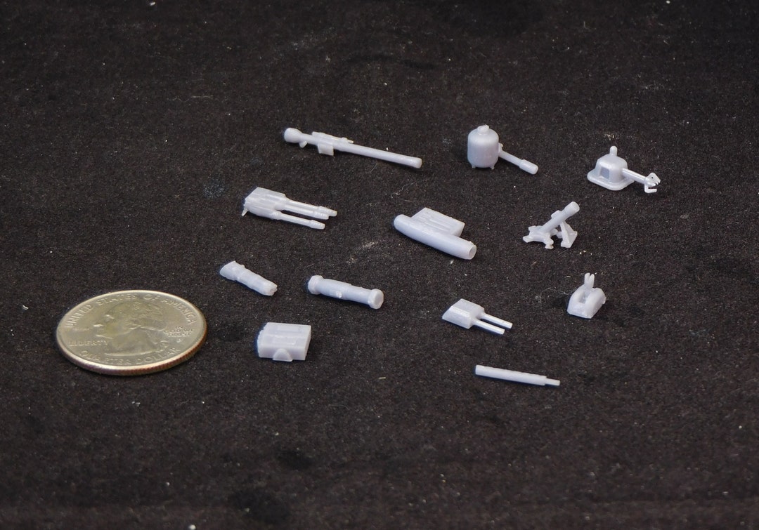 Micro Gaslands 10mm Scale Variety Weapon Set Two - Etsy