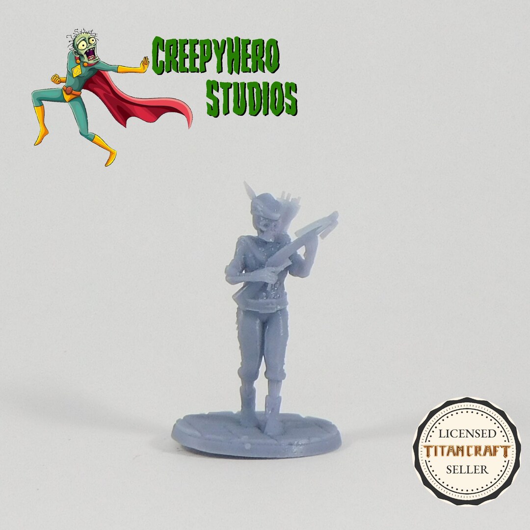 3D Resin Printed 28mm Scale Skeleton Crossbow Ready Miniature - Etsy