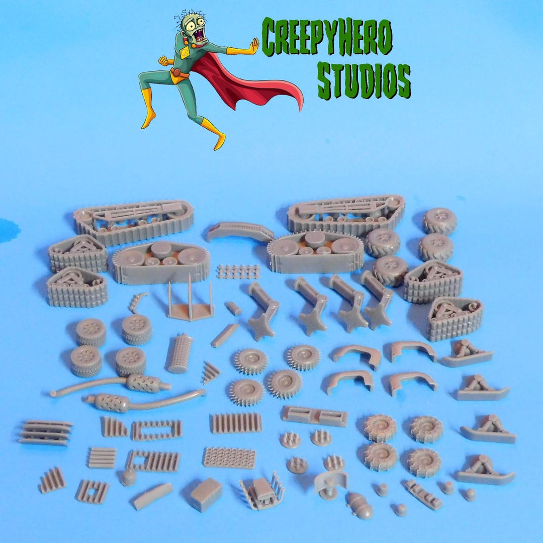 Gaslands 20mm (1:64) Scale 3D Resin Printed Mega Accessory Two Set - Etsy