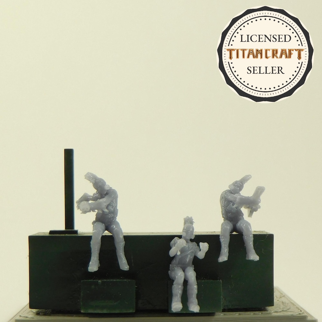3D Resin Printed 20mm Scale Gaslands Crew Set - Etsy