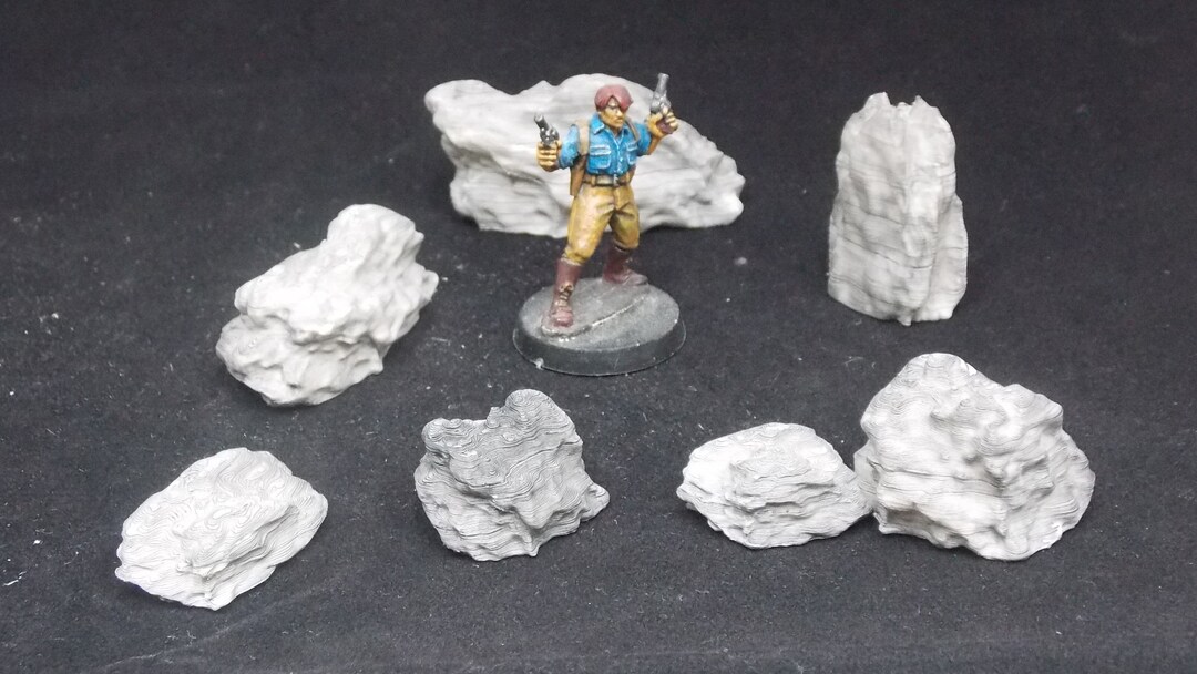 28MM Volcanic Boulder Set - Etsy