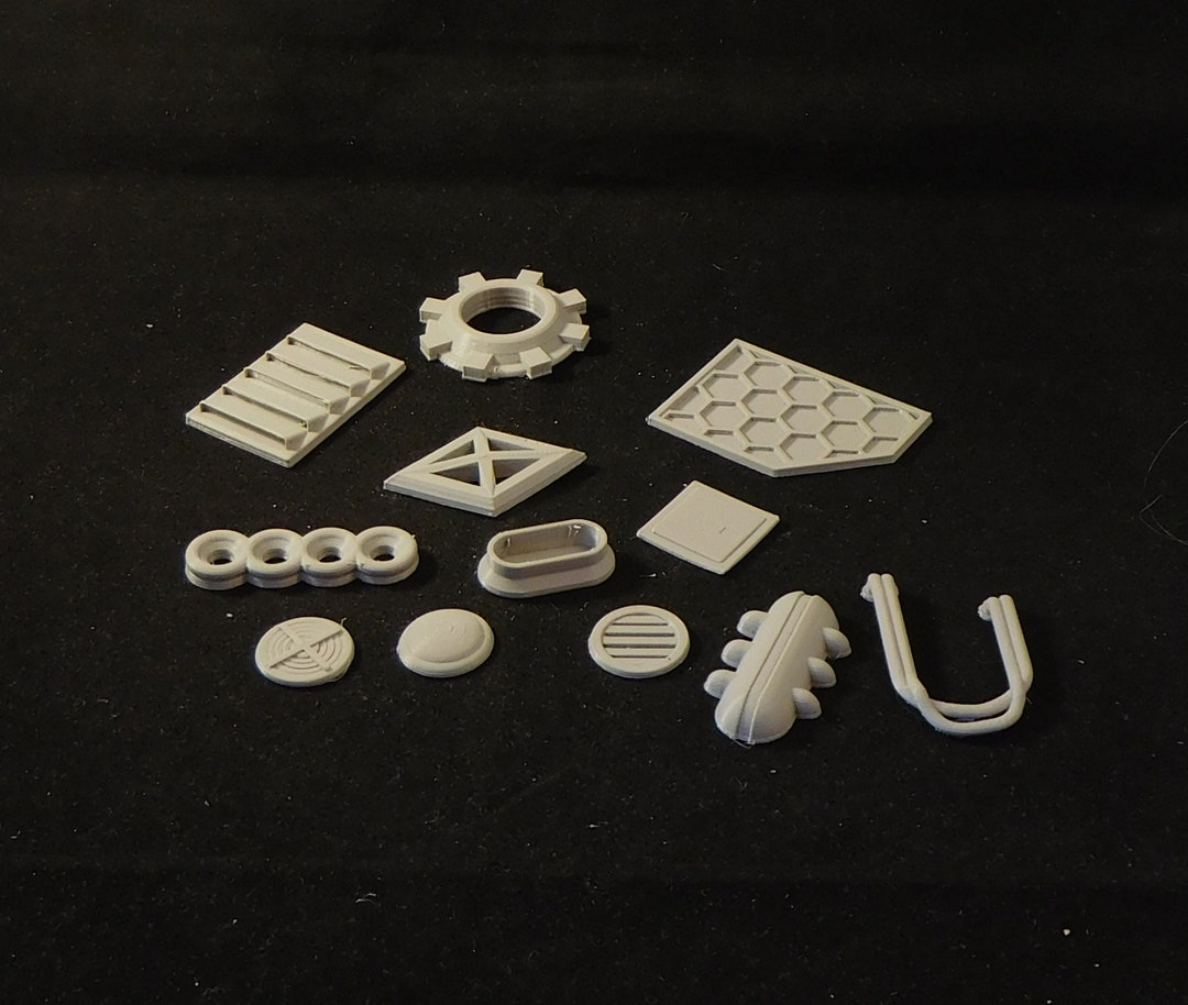 Large Scale Greeble Two Set - Etsy