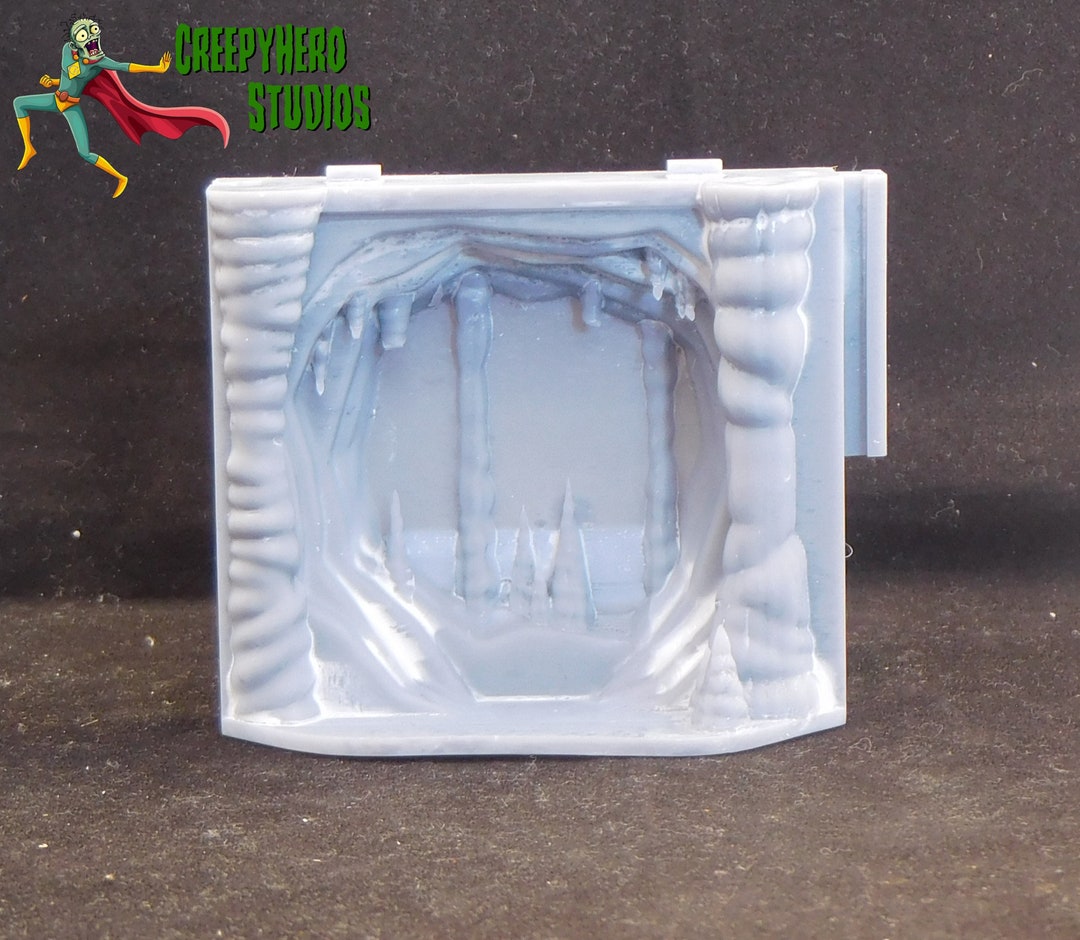 28mm Scale 3D Resin Printed Cave Figure Display Box - Etsy