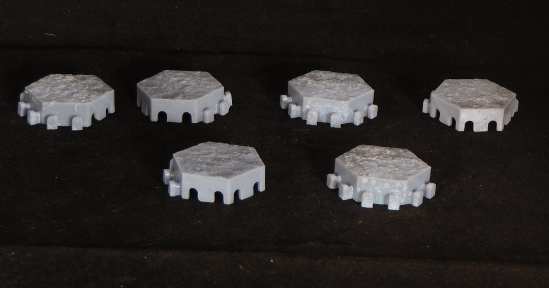 3D Resin Printed Hextile Two Plains Set - Etsy