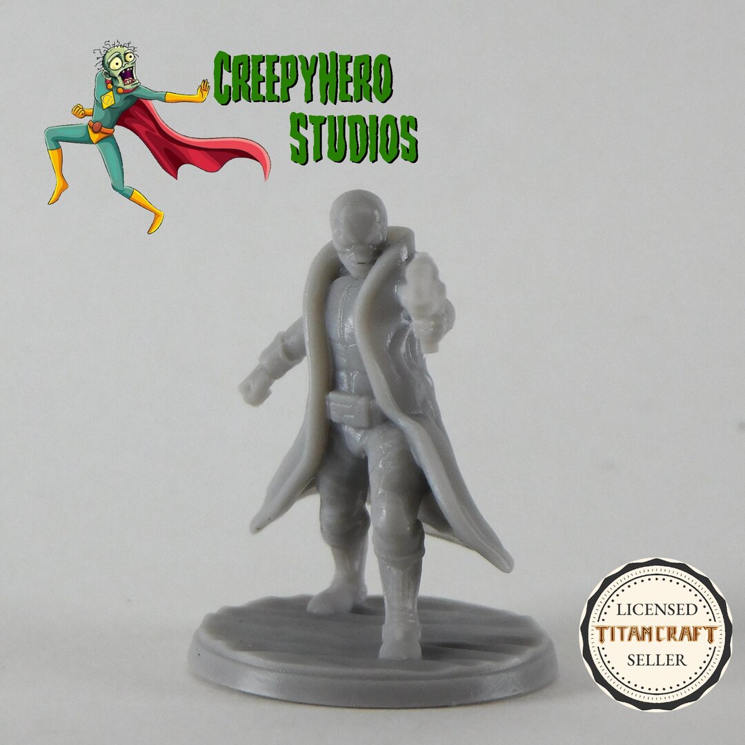 3D Resin Printed 28mm Scale Alien Commander Miniature - Etsy