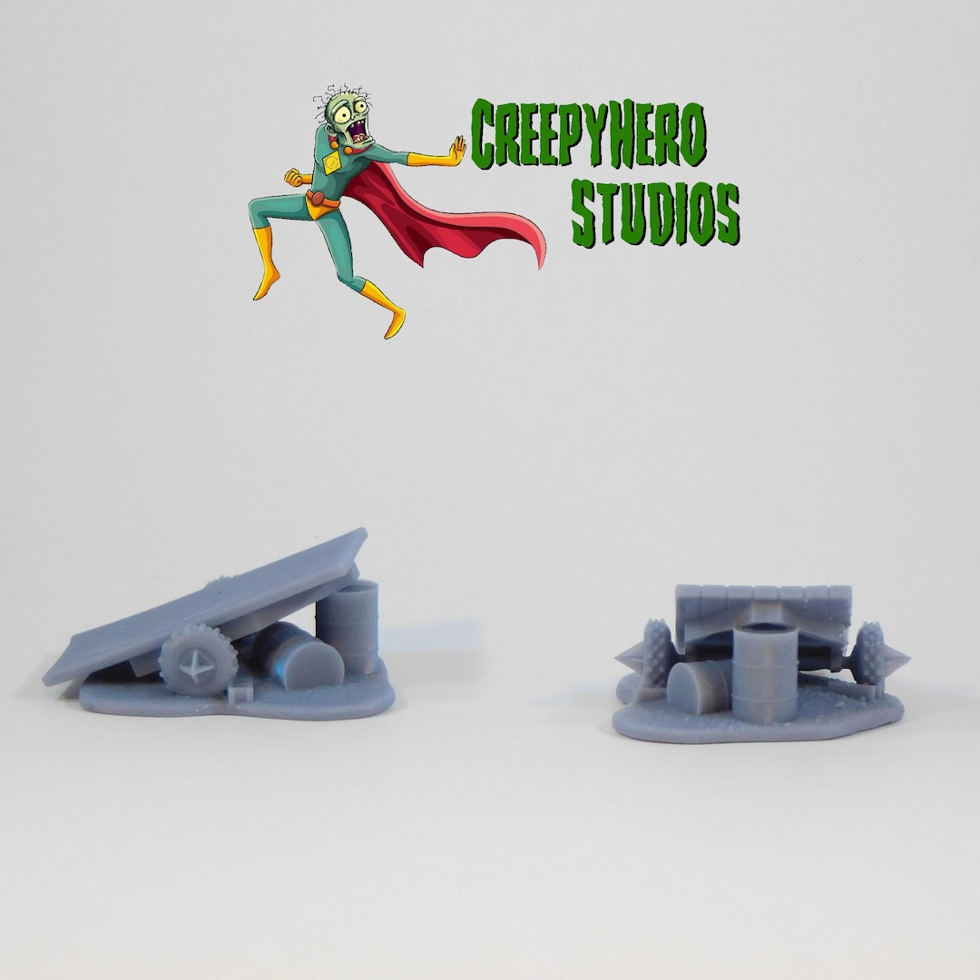 Gaslands 3D Resin Printed 20mm Scale Trailer Ramps - Etsy