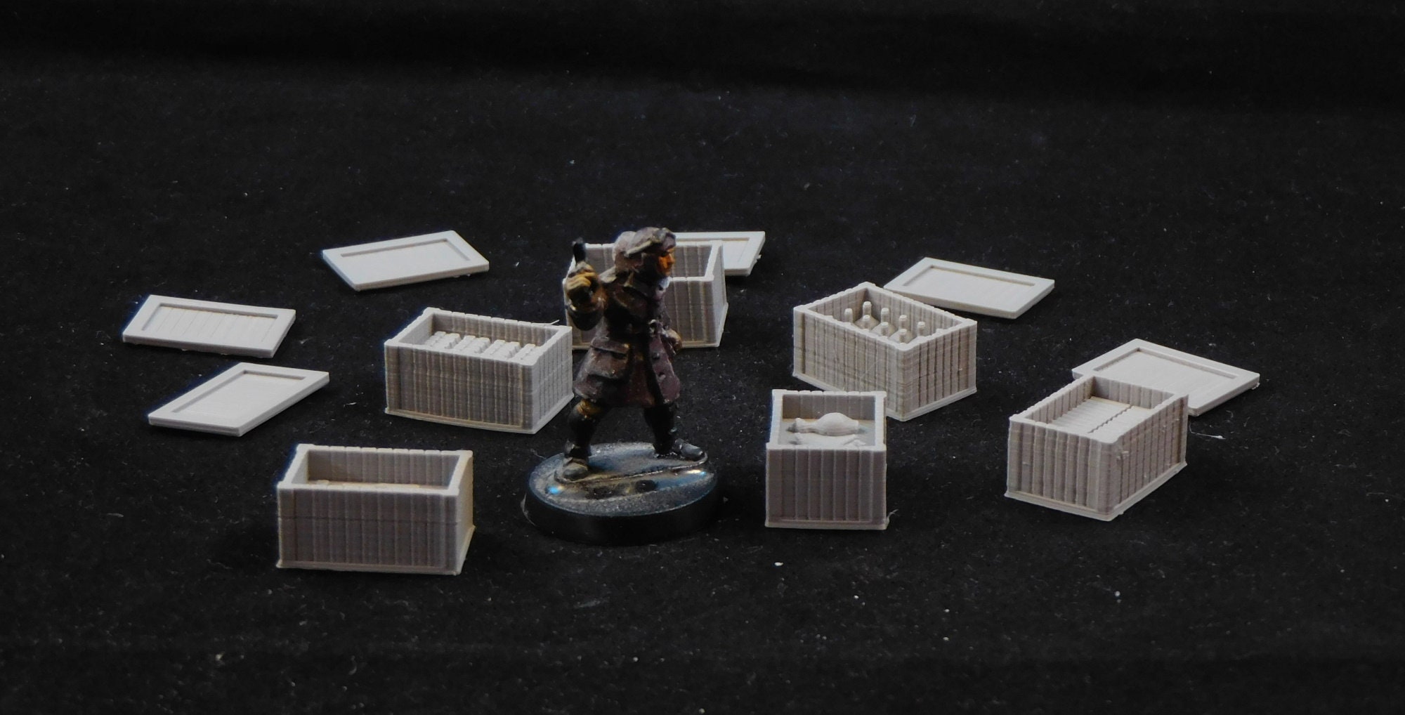 28mm Scale Pulp Crate Set - Etsy