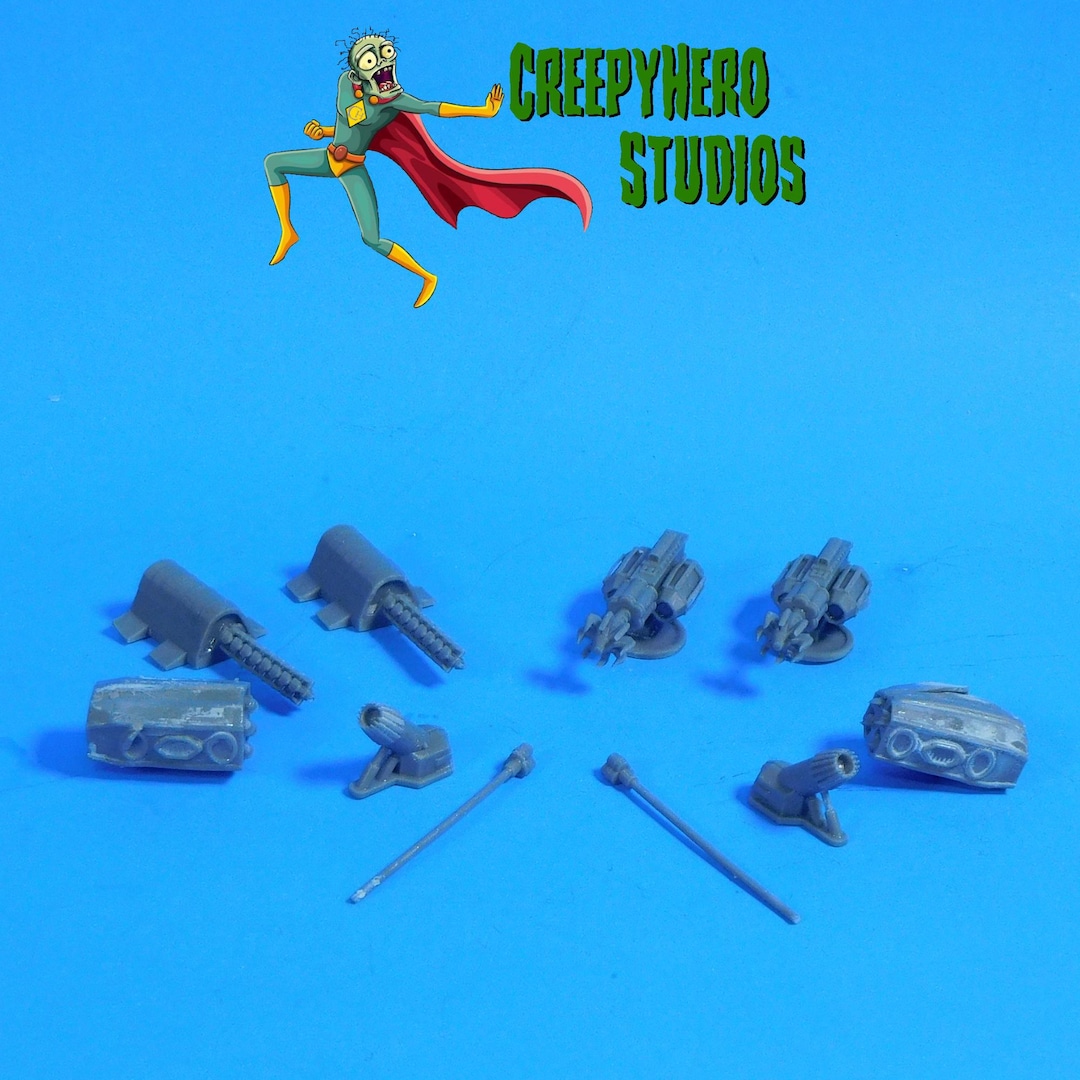 Gaslands 20mm Scale Weird Weapon Set - Etsy