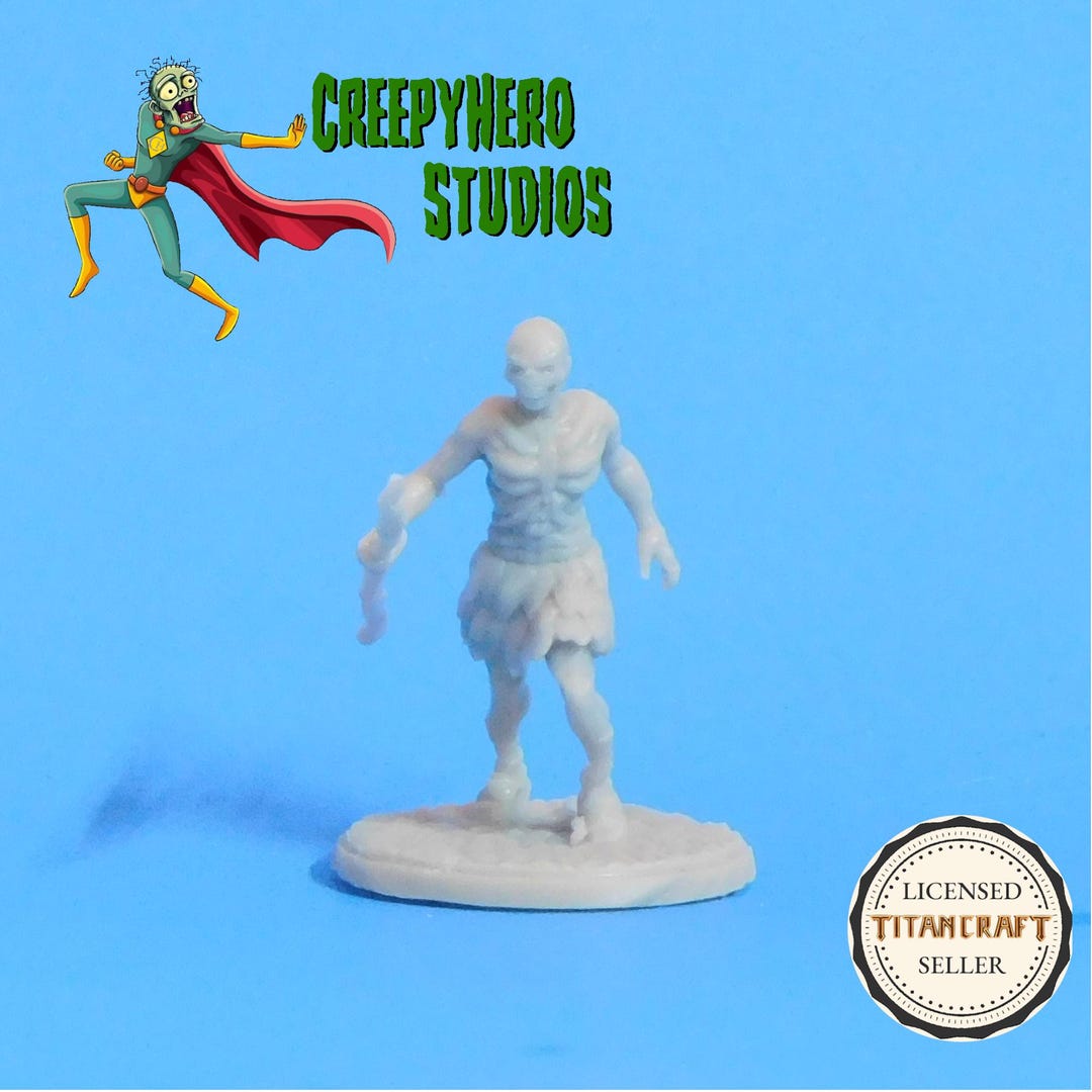 Pulp Era 28mm Scale 3D Resin Printed Running Cannibal Miniature for ...