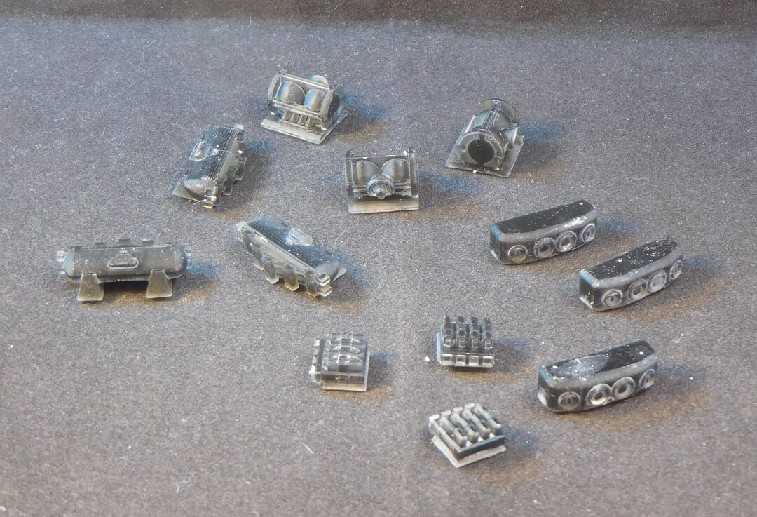20mm (1/64) Scale 3D Resin Printed Gaslands Weird Weapon Set Seven - Etsy