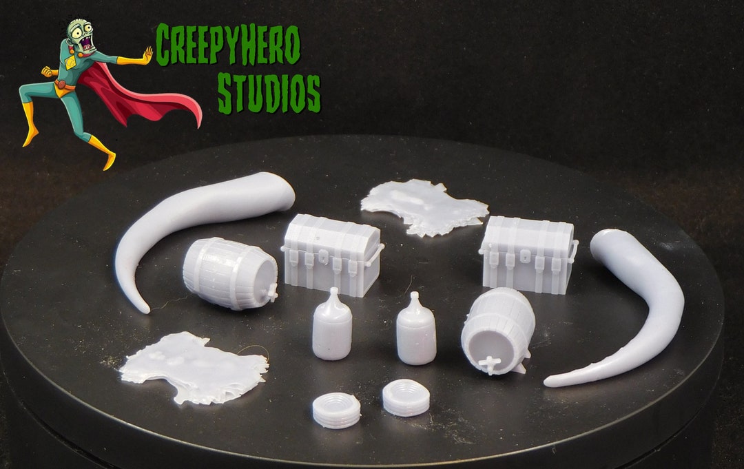28mm Scale 3D Resin Printed Pulp Era Safari Goods Set - Etsy