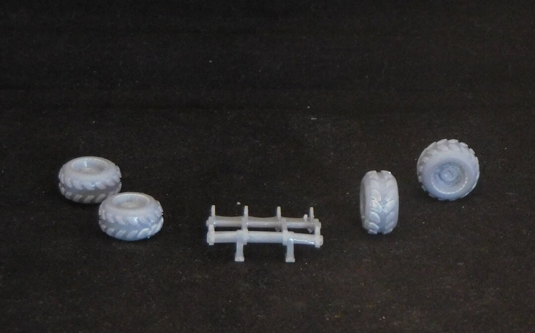 Gaslands 3D Resin Printed 20mm Scale Ram and Wheel Set - Etsy