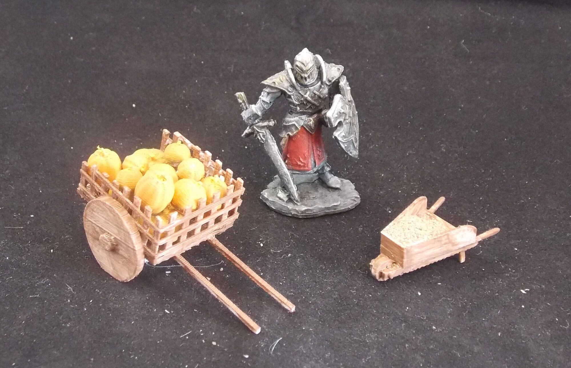 28MM Hand Cart and Wagon - Etsy