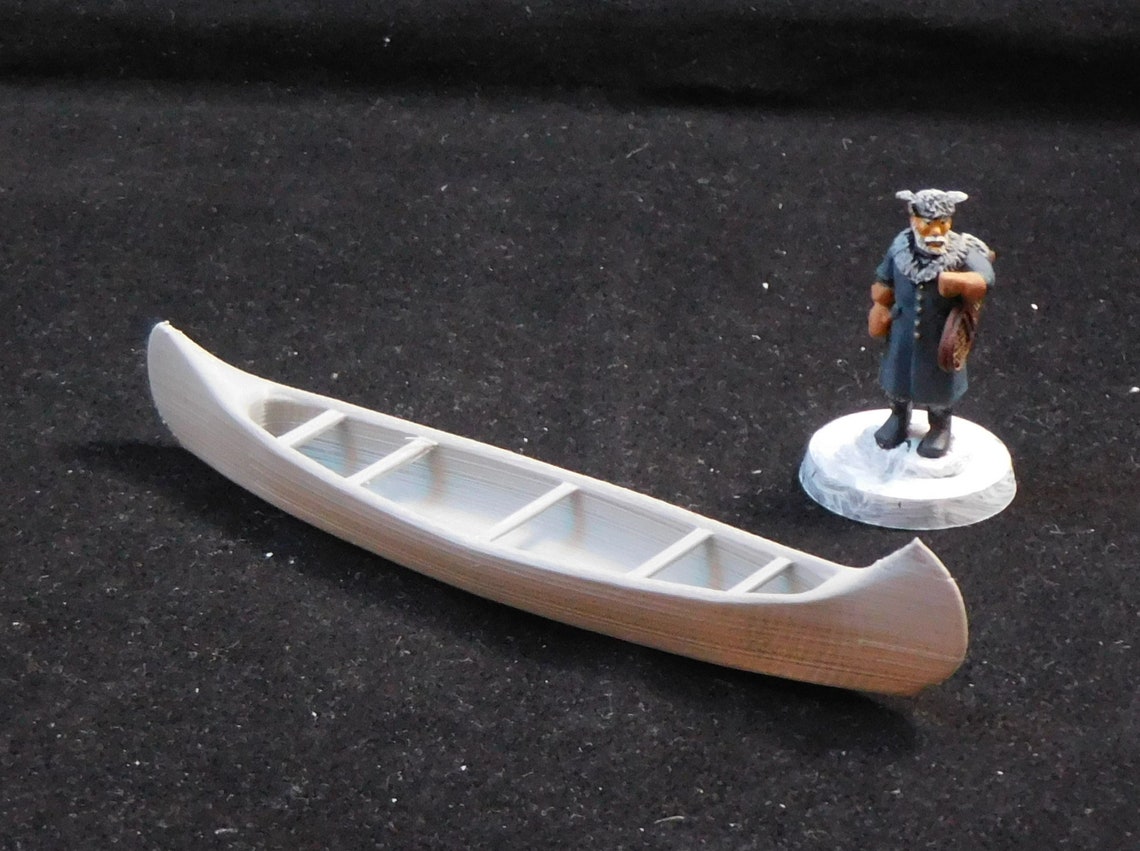 28MM Scale Canoes - Etsy