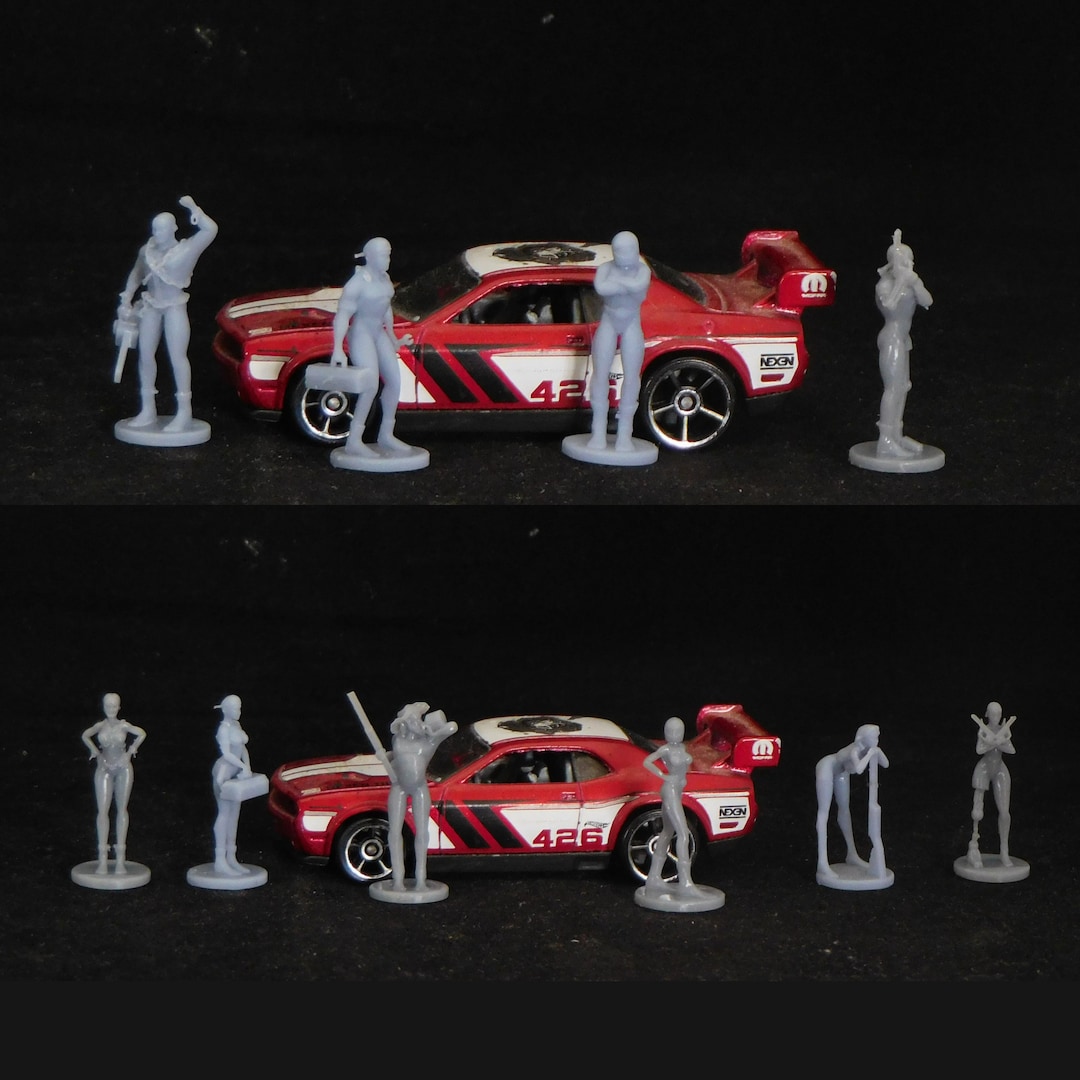 Gaslands 3D Resin Printed 20mm Scale Posing Figure Set - Etsy