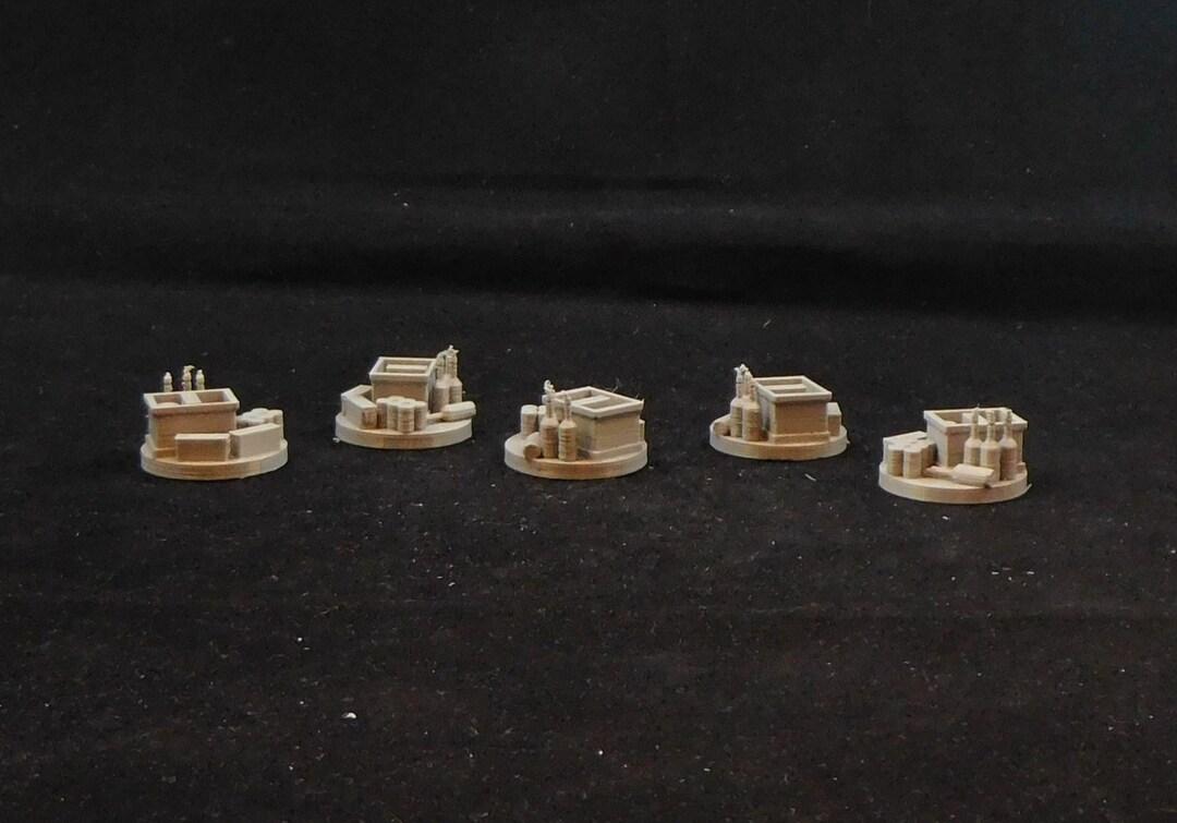 28MM Numbered Resource Token Set - Etsy