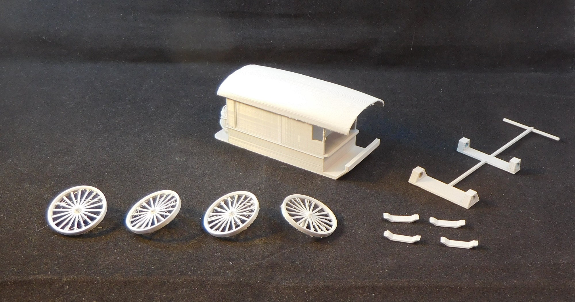 28mm Scale 3D Printed Wild West Snake Oil Salesman Wagon - Etsy