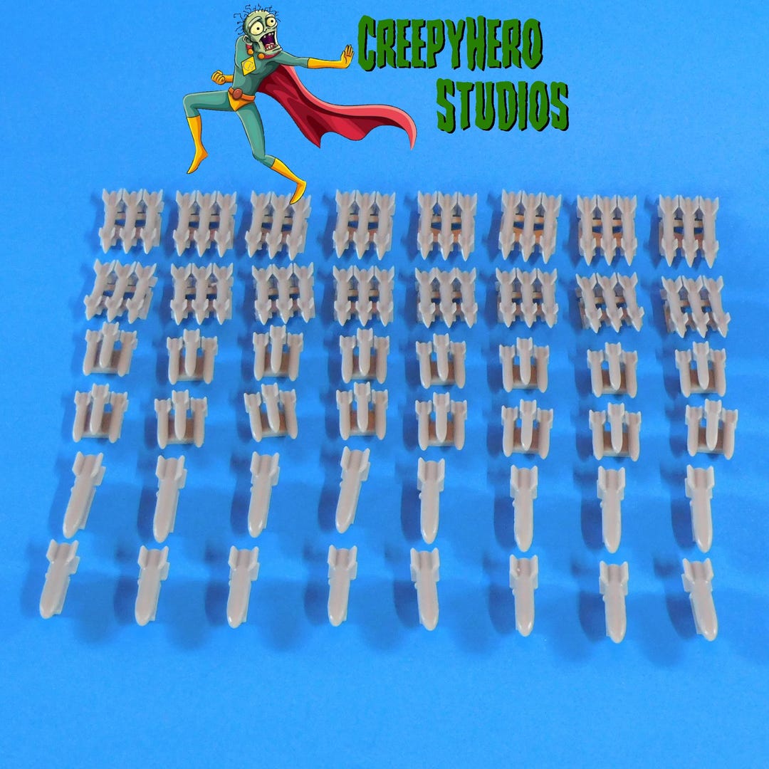 Gaslands 20mm Scale Sixteen Rocket Launcher Set - Etsy