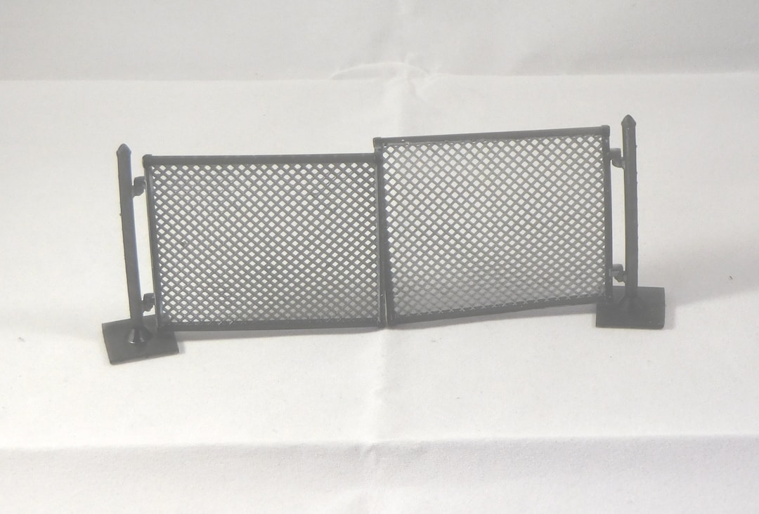 28mm Scale 3D Resin Printed Chain Link Gate - Etsy