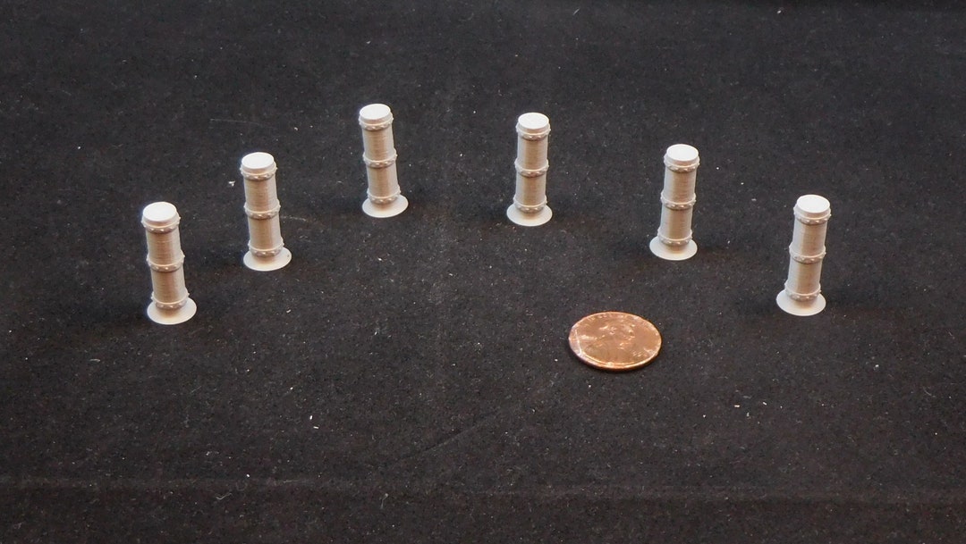 10MM Scale Spiked Column Set - Etsy