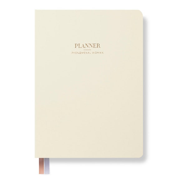 Phenomenal Woman Planner Ivory Weekly Medium Vertical - Etsy