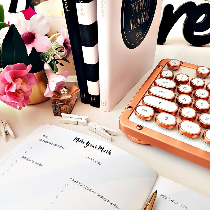 MAKE YOUR MARK Day Organiser business Planner With - Etsy