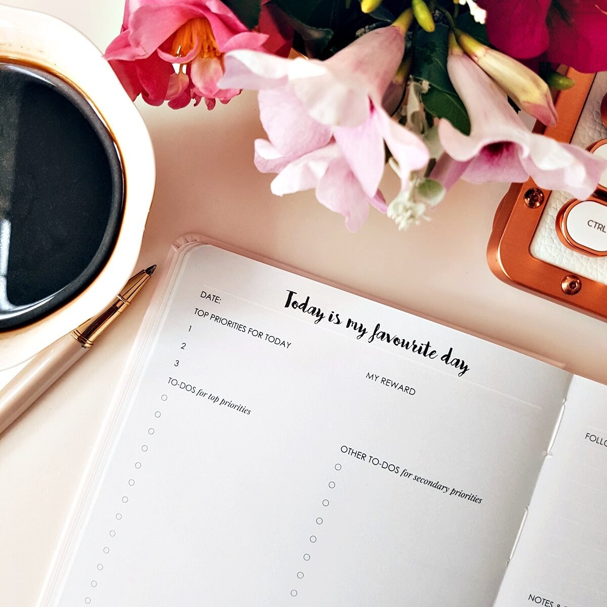 MAKE YOUR MARK Day Organiser business Planner With - Etsy