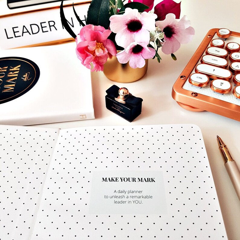 MAKE YOUR MARK Day Organiser business Planner With - Etsy