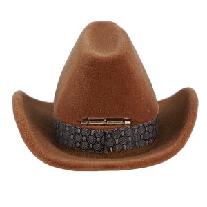Cowboy Hat Ring Box, Western Hat Ring Box, Men's Wedding Ring Box ...