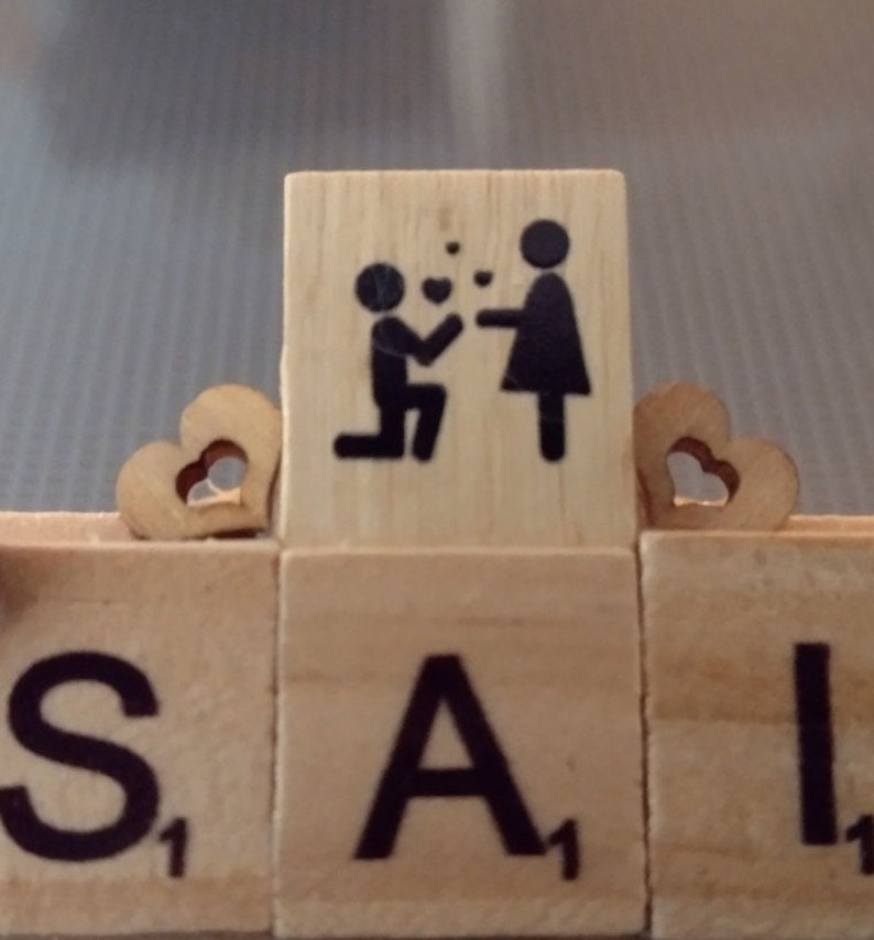 She Said Yes Sign, She Said Yes Plaque, Customized Gifts, Engagement ...