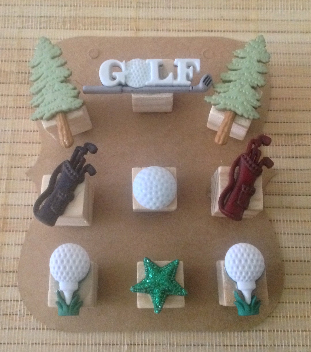 9 Golf Magnets, Sports Golf Magnets, Kitchen Magnets, Gifts for Golfer ...