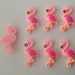 10 Flamingo Cabochons, Resin Flamingos, Crafting Supplies, Pink ...