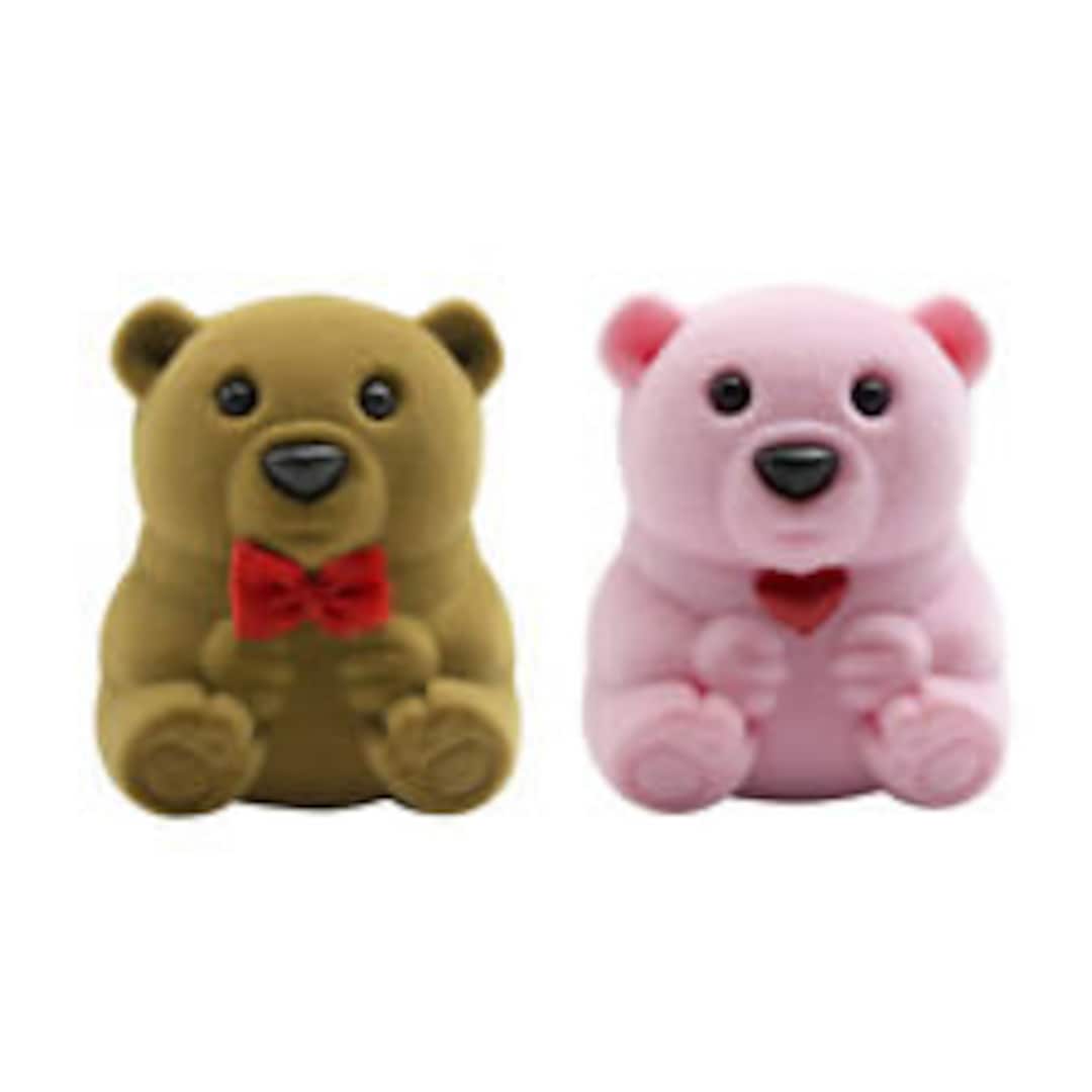 1 Teddy Bear Trinket Box, Teddy Bear Ring Box, Teddy Bear Jewelry Box ...