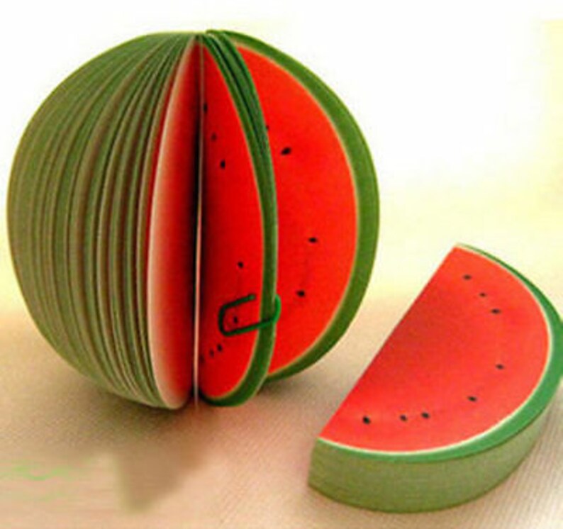 1 Fruit Memo Pad Fruit Memo Notes Fruit Note Pads Teachers - Etsy