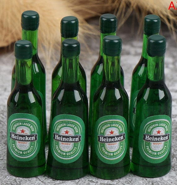 Art & Collectibles Mini Drinks Miniatures Mini Ale Bottles Green Beer ...