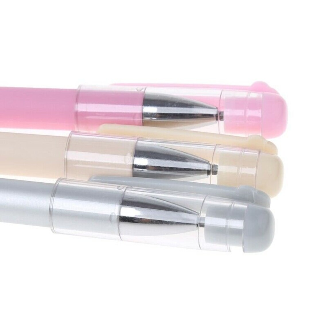 1 Pink Heart Gel Pen Novelty Heart Pen Polka Dot Gel Pen | Etsy UK