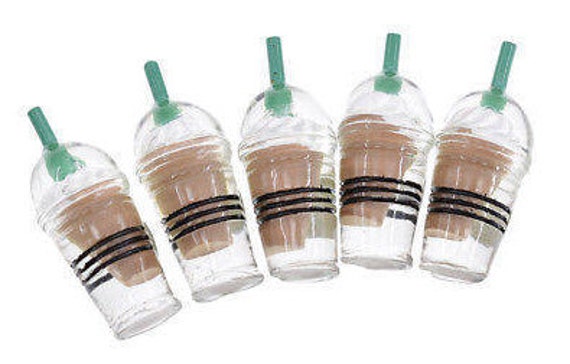 5 Mini tazas de café Encanto de taza de café Comida de la | Etsy España