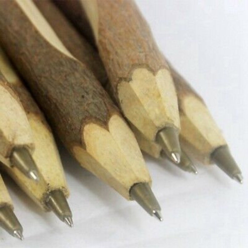 1 Tree Branch Pen, Wood Branch Pen, Guest Book Pen, Wedding Favors ...