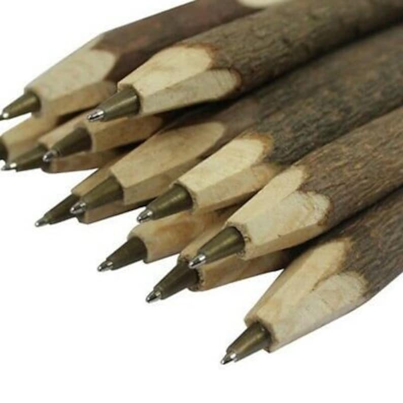 1 Tree Branch Pen, Wood Branch Pen, Guest Book Pen, Wedding Favors ...