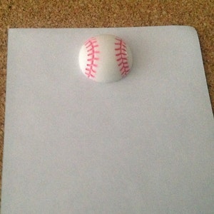 5 Sports Magnets, Resin Sports Magnets, Sports Push Pins, Kitchen ...