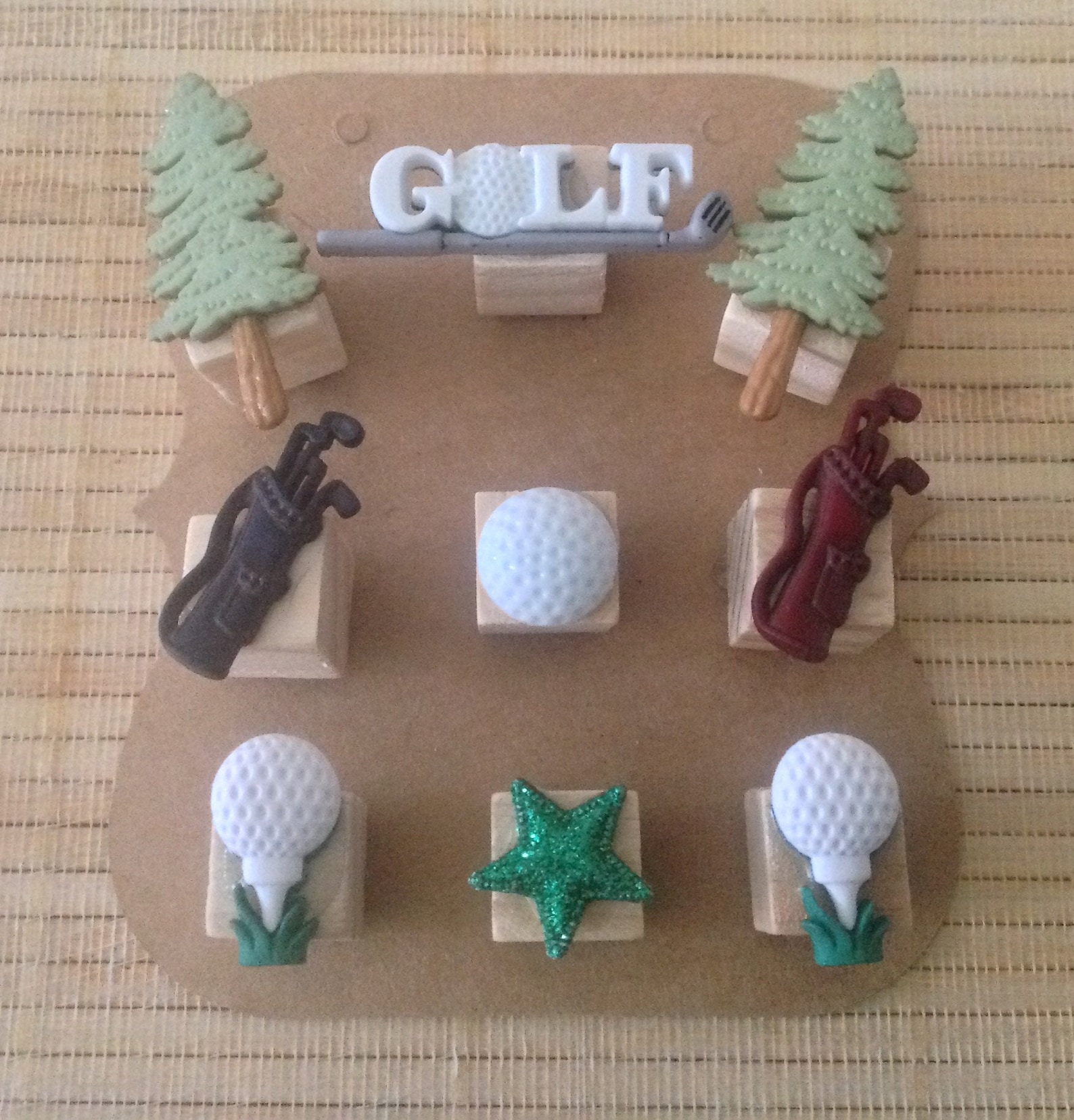 9 Golf Magnets, Sports Golf Magnets, Kitchen Magnets, Gifts for Golfer ...