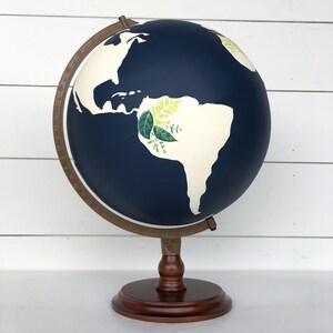 Create Your Own Custom Globe Design Wedding Guestbook Custom ...