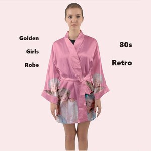 Golden Girls Robe 80s Robe Kimono Films Golden Girls 80s - Etsy