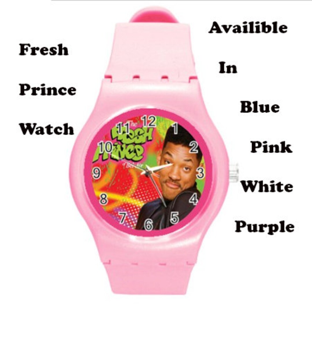 Fresh Prince Watch, 90's, Retro, Wrist Watch, Sports, Sports Watch ...