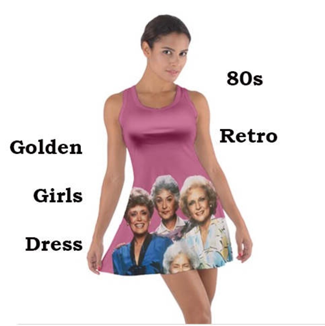 Golden Girls Dress Golden Girls Dress 8s Eighties Cult | Etsy