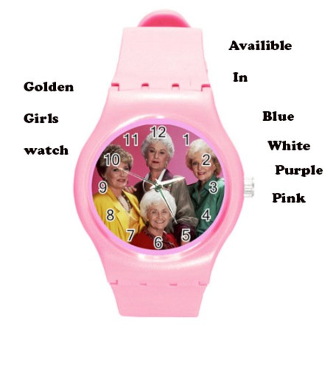 Golden Girls, 80's, Retro, Wrist Watch, Sports, Sports Watch, Pink ...