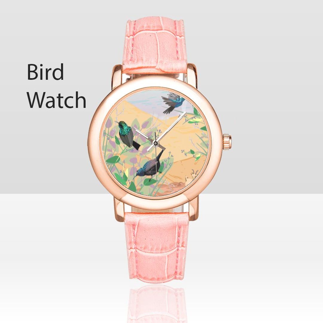 Bird Watch , Wrist Watch, Sports, Sports Watch, Pink, , Birds, Nature ...