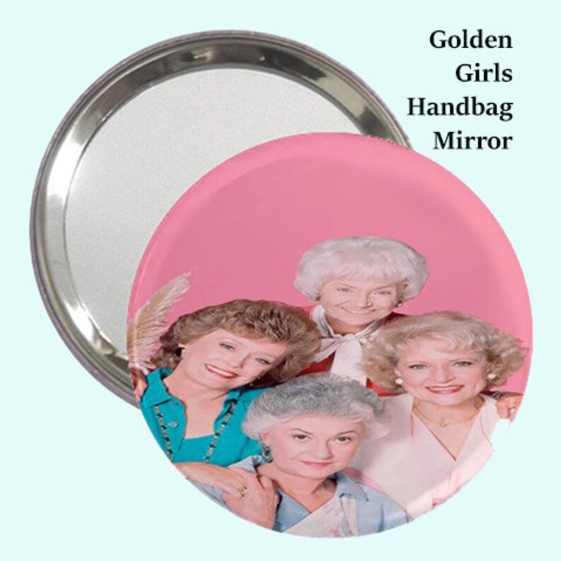 Golden girls hand mirror mirror fun cosmeticgolden girls | Etsy