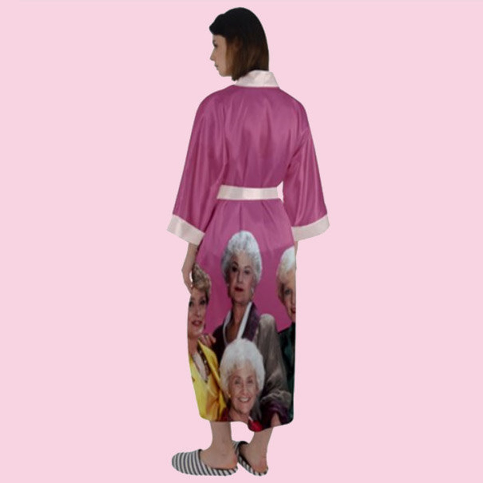 Golden Girls Robe 80s Robe Kimono Films Golden Girls 80s | Etsy